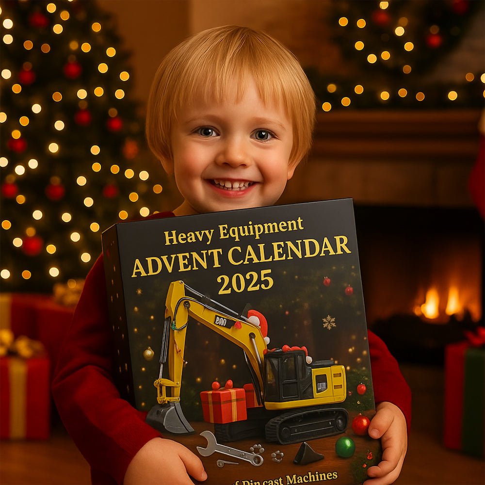 Construction Machinery Advent Calendar 2025 24 Die-Cast Models – LICHTZOONE