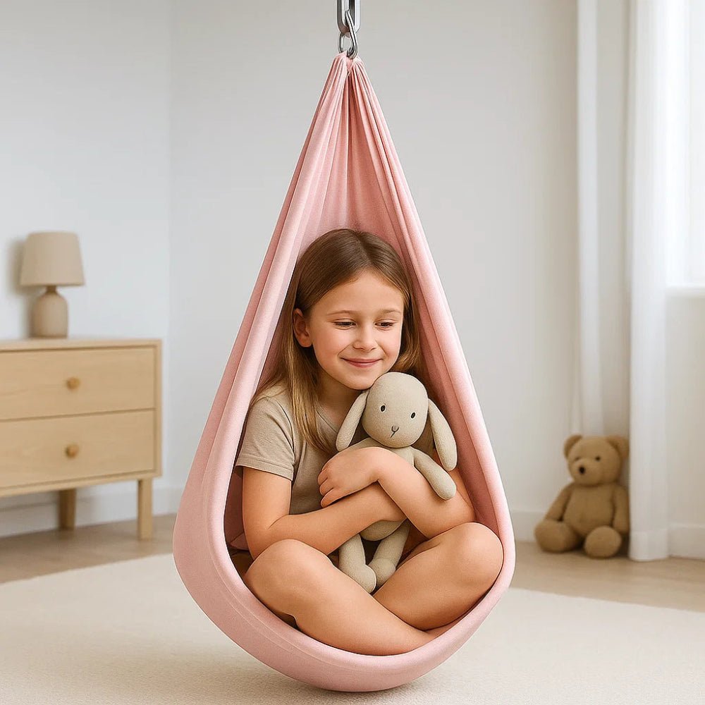 Kids Stretchy Hanging Swing Seat Indoor Comfort – LICHTZOONE