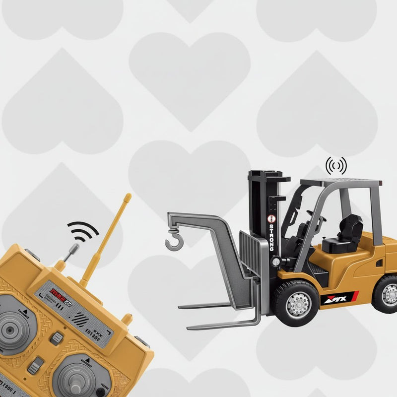 Remote Control Construction Truck Set Excavator Forklift Toy – LICHTZOONE
